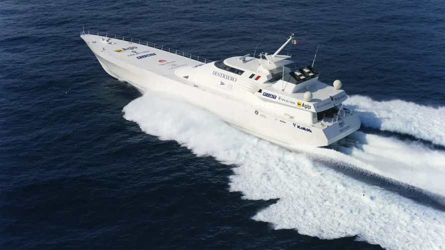 Destriero yacht (Fincantieri, 68.18m, 1991)